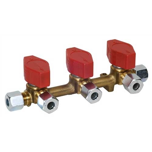 3-Way Block Valve | Buy at Campmarket