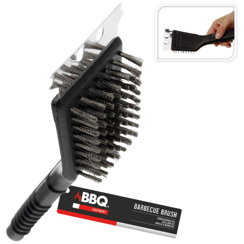 Grill grate brush with scraper | Buy at Campmarket