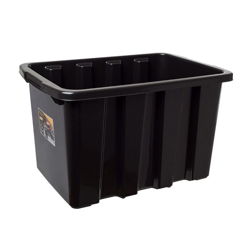 Storage box Strongbox 55L Black | Buy at Campmarket