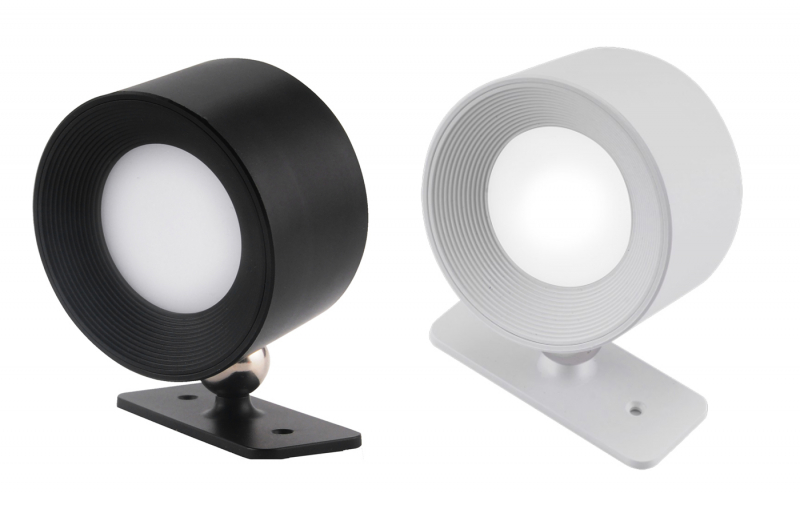 Magnetic Round Wall Lamp Rechargeable | Buy at Campmarket