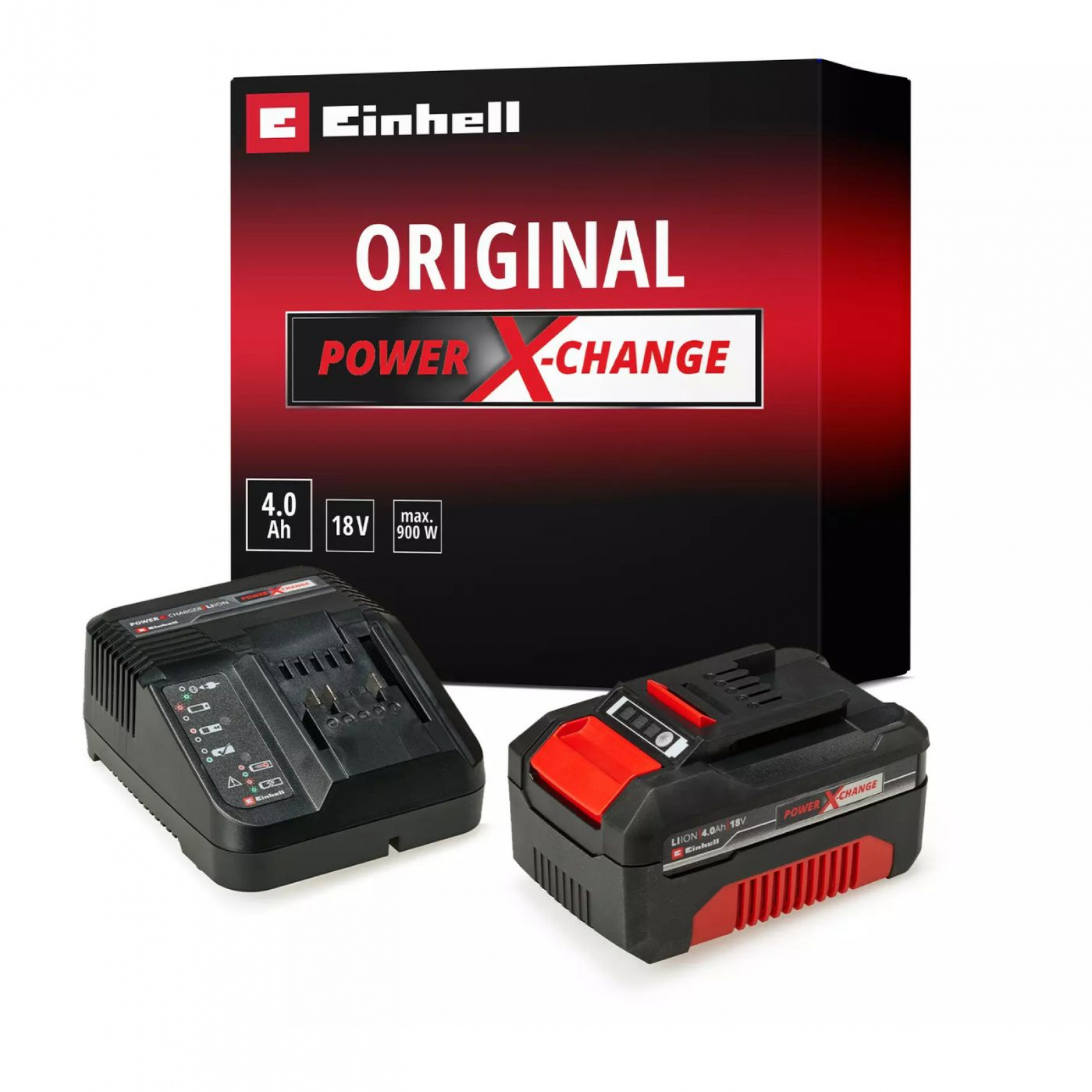 Einhell 18V 4Ah Battery Starter Kit C1 | Buy at Campmarket